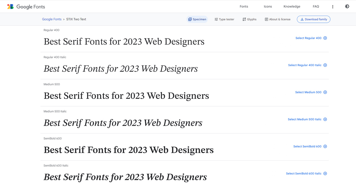 New Google Fonts for Website Design in 2023 | Web Development
